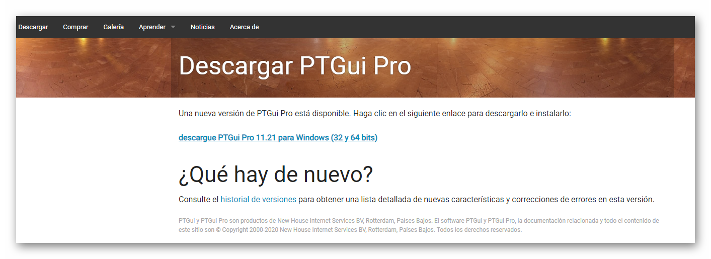 Hay Nueva Actulización de PTGui 11.21 - PTGui - Kamaradas: Comunidad para aprender Fotografía 360